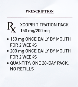 XCOPRI Dosing, Titration, & Administration - HCP