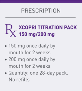 XCOPRI Dosing, Titration, & Administration | HCP
